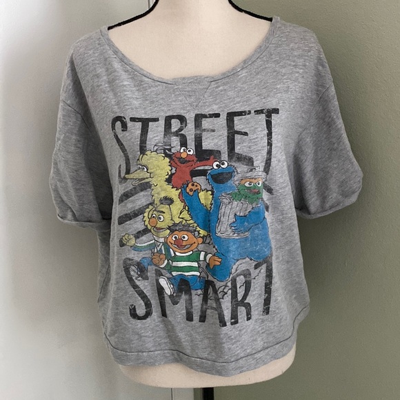 Sesame Street | Tops | Sesame Street Artist Series Plus Size Crop Top ...